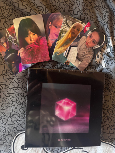 Дебютный альбом BLACKPINK SQUARE UP Mini 1 Series PINK Edition + 1 ...