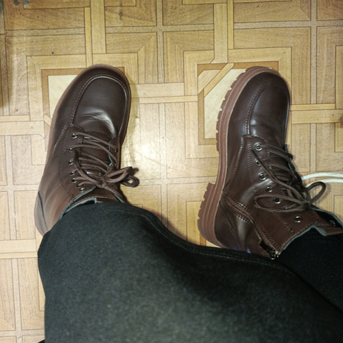 Сапоги Женский SYJWY полусапоги, размер 35 черный Зима Толстый каблук Молния купить c доставкой ...