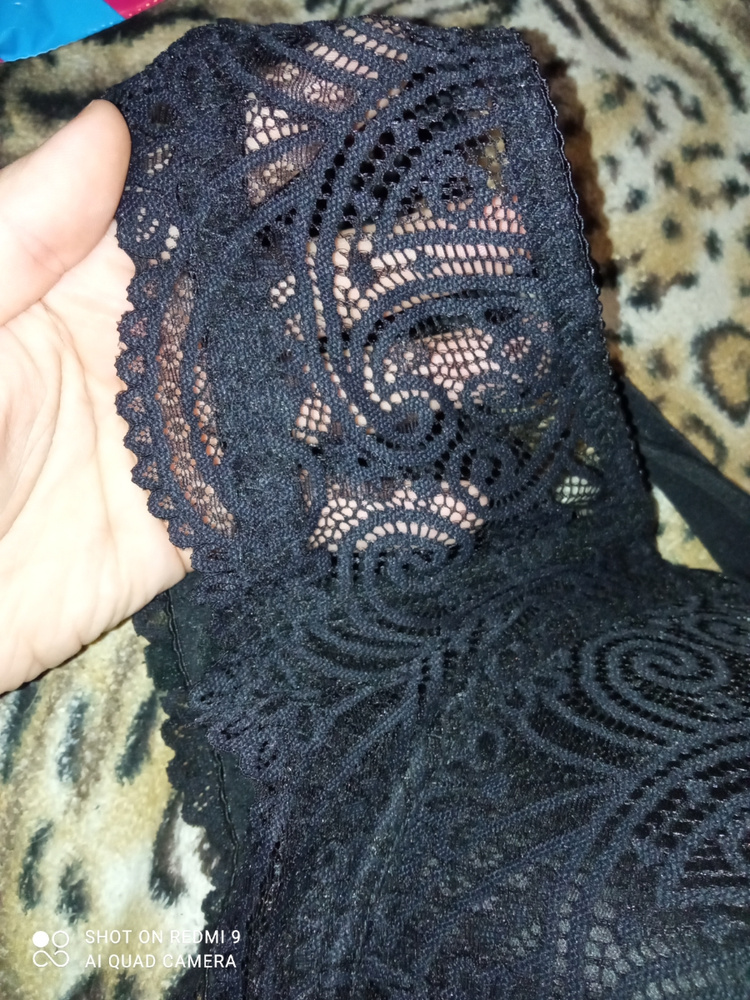 Бюстгальтер Женский Ritoleta пуш-ап, классическая чашка, размер 95C черный Полиамид, Полиуретан ...