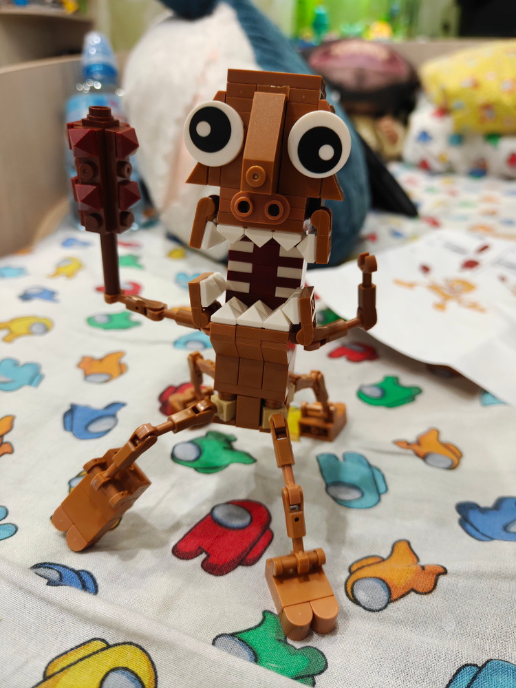 9 отзыв на Конструктор Italian Brainrot /Crocodile Bomber,совместимы с ...