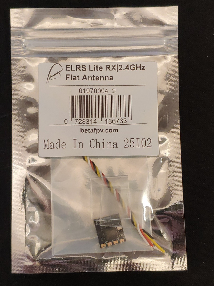 BETA ELRS Lite Receiver 2.4GHz Flat Аксессуары для игрушечных машин купить на OZON по низкой ...