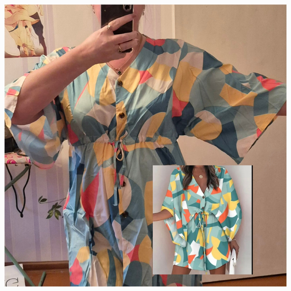 Платье Женский MOOCIE пурпурный Повседневный Короткий Полиэфирный шелк ...