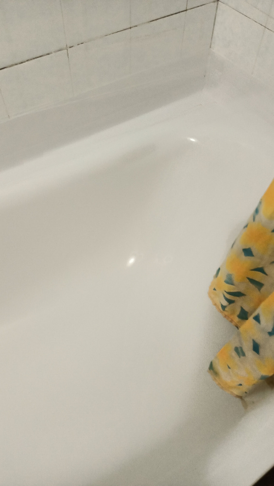 FIT Бордюрная лента для ванны 60 мм х 3,35 м самоклеящаяся гидроизоляционная водостойкая белая ...