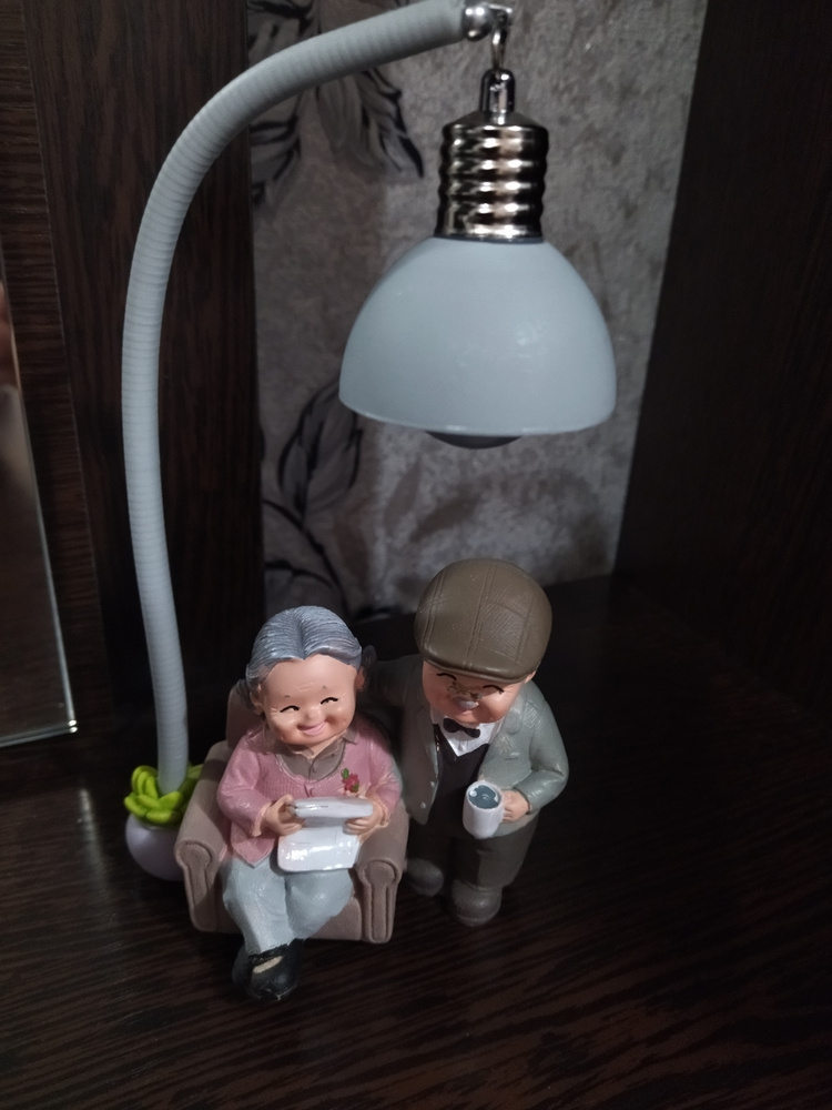 Статуэтка Бабушка и дедушка Идеальный подарок на годовщину свадьбы украшение для дома и