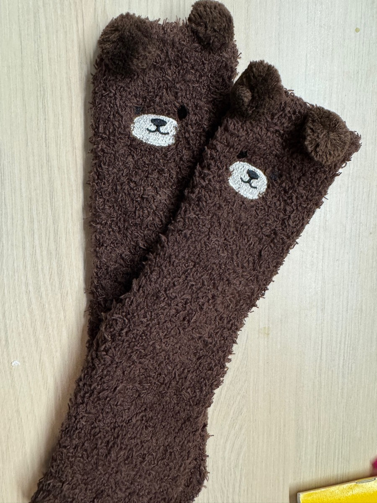 Носки Женский, размер 34, 35 Йога Демисезон верблюжий Повседневный ...