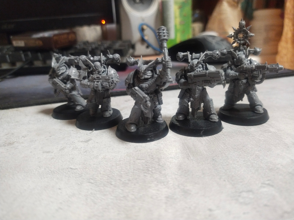 Головы Рапторов Повелителей Ночи (Смола, Литье) / Warhammer 40k Night ...