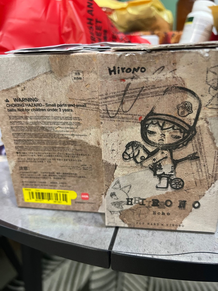 POP MART - Коллекция Hirono Echo Series Figure, Knight, Подарки ...