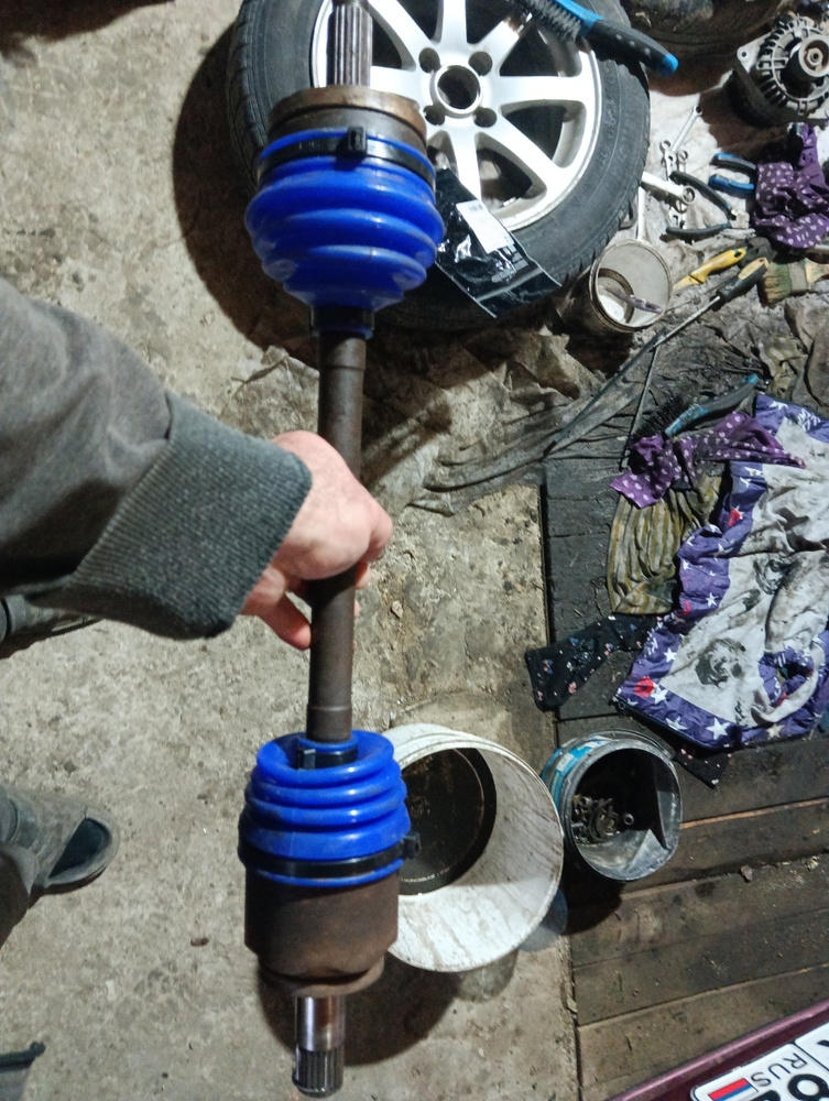 Пыльник ШРУСа наружный (2шт) + внутренний (2шт) для а/м ВАЗ-2108, 2110, 2170 Приора, 1118 Калина ...