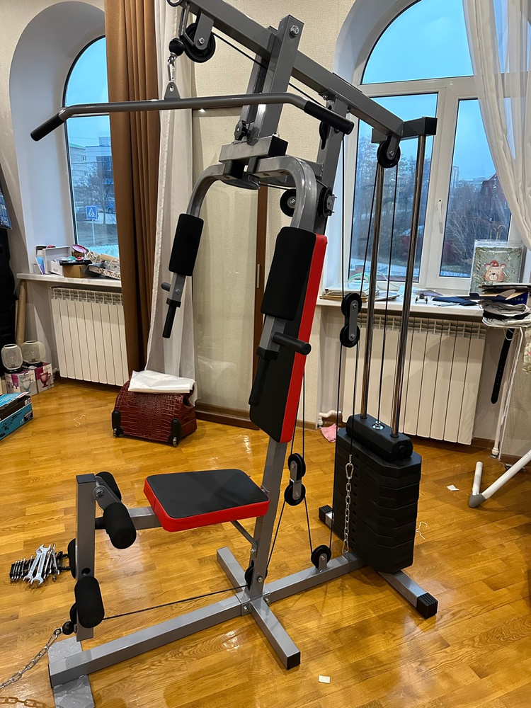 Силовой комплекс DFC HomeGym D7000-60 / стек 60 кг купить на OZON по низкой цене (1648692833)