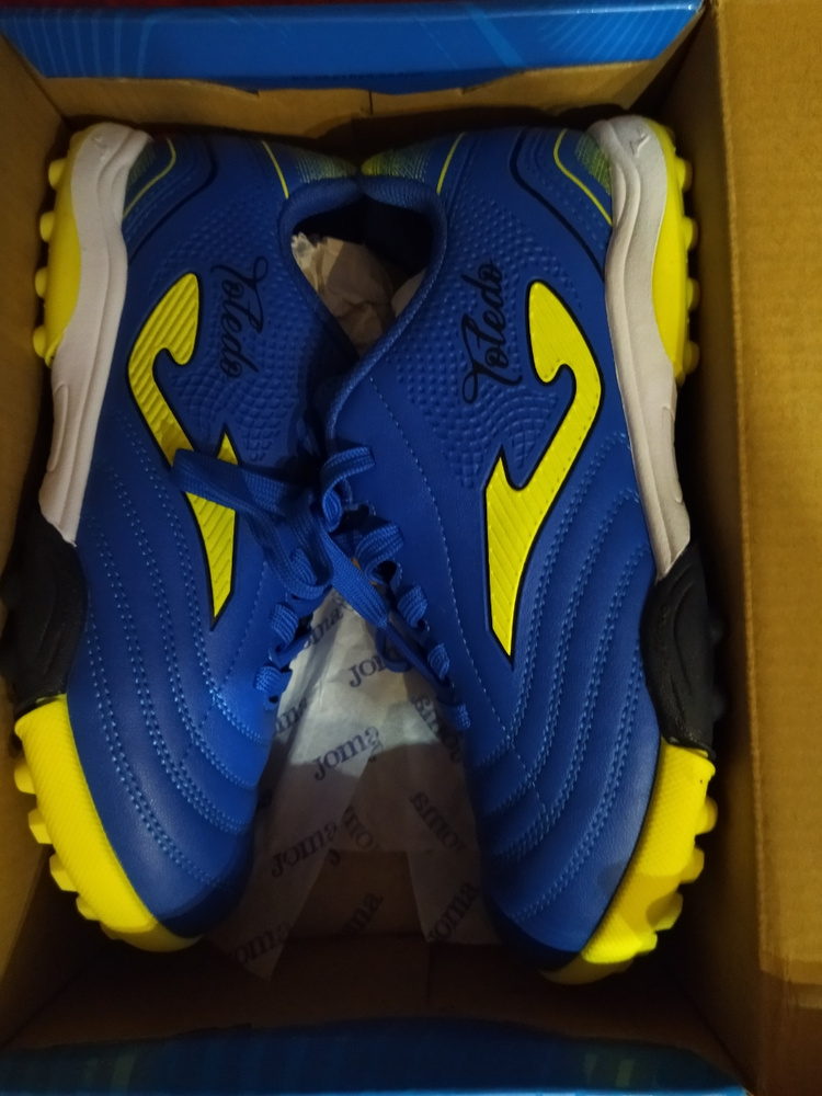 Бутсы Joma, 37, белый, синий - купить по выгодной цене в интернет ...