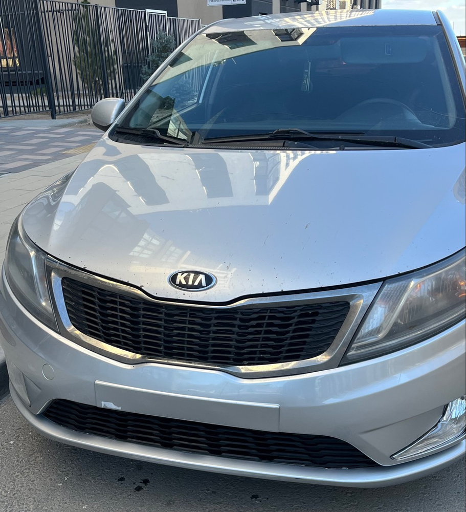 Бампер передний в цвет кузова для Киа Рио 3 Kia Rio 3 (2011-2015) UBS - STONE BEIGE - Бежевый ...