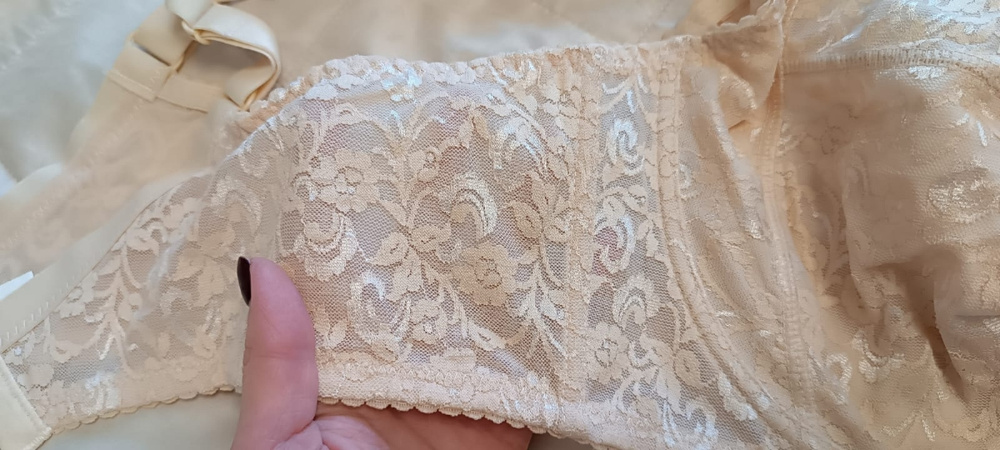 Бюстгальтер Женский Lace Dream мягкая чашка на каркасе, классическая чашка, размер 95C бежевый ...