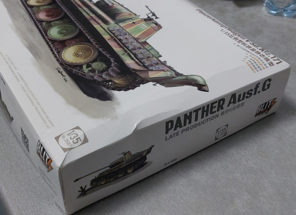 TAKOM 2196 1/35 Sd.Kfz.181 Pz.Kpfw.VI Ausf.E Tiger 1 Раннее ...