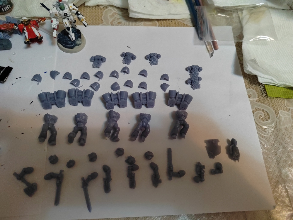 Миниатюра Warhammer 40000 Anacharis Scoria The Xanophane Tyrant ...