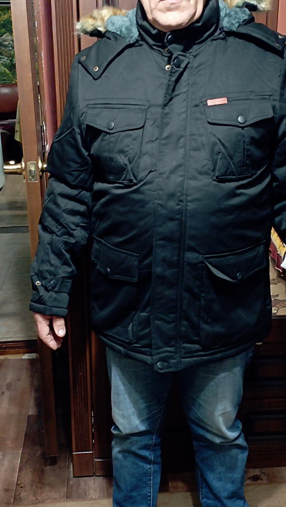 Пальто Мужской SYJWY суровый темно-синий, размер 54 Зима купить c доставкой на OZON по низкой ...