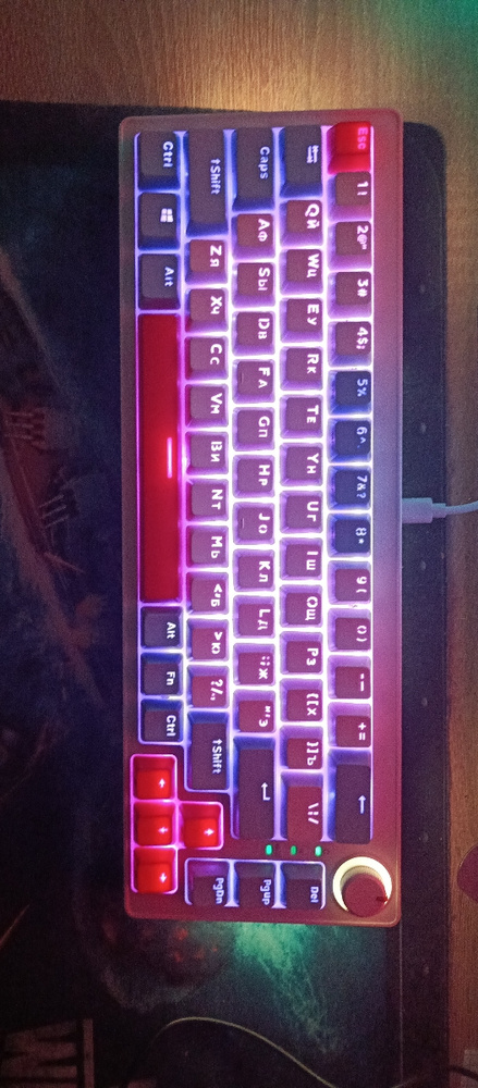 CyberLynx Игровая клавиатура проводная Cyberlynx ZA68 механическая ...