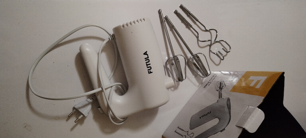 Миксер кухонный электрический Futula HM4 купить на OZON по низкой цене (1222238870)