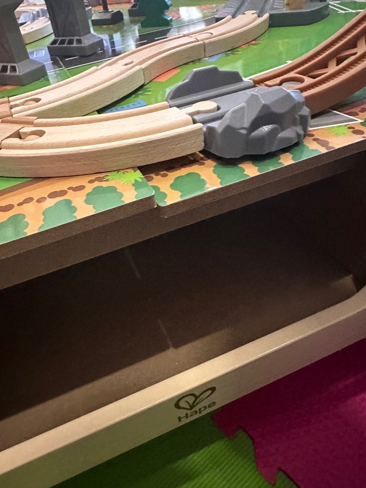 Железная дорога детская "Горная Шахта" Hape, 34 элемента купить на OZON по низкой цене (181874118)