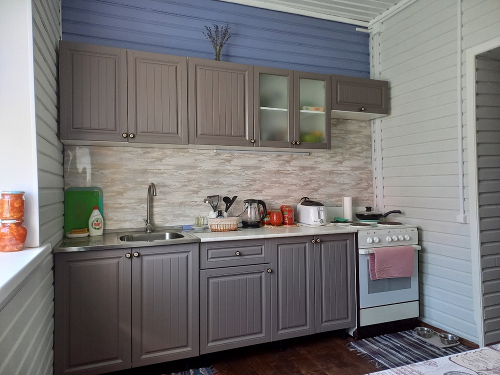 Кухонный гарнитур Хозяюшка 2 6 м мебель для дома и кухни Акация белая Моренга купить по