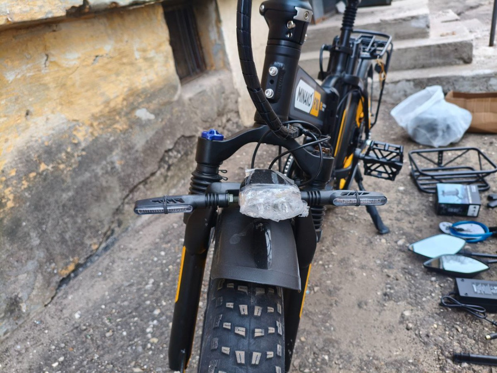 Электровелосипед (фэтбайк) для взрослых MINAKO F10 PRO 2025 купить на OZON по низкой цене ...