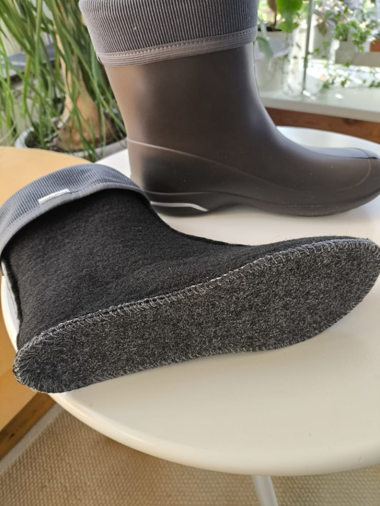 Сапоги резиновые Женский Nordman 5 коричневый EVA Россия Без застёжки Демисезон Рельефный ...