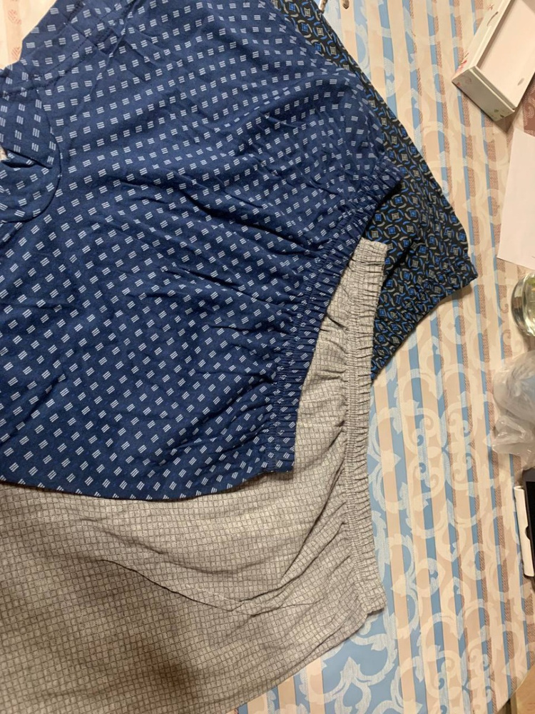 Комплект трусов Мужской RUSCOTTON Хлопок разноцветный, размер 60 Средняя Россия Повседневный ...