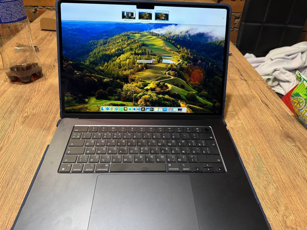 Ноутбук Apple MacBook Air 15, M3 (8 CPU, 10 GPU), RU Apple M3 (8 CPU, 10 GPU) 8 ГБ 8 ГБ, серый ...