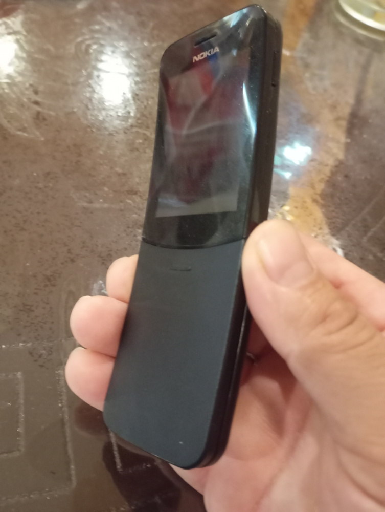 Мобильный телефон Nokia 8110 4G, Dual SIM, Русская клавиатура, Wi-Fi и ...