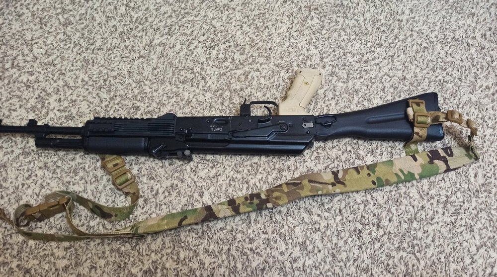 Ремень тактический Wartech TS-113 двухточечный с бесшумной антабкой (Multicam) купить на OZON по ...