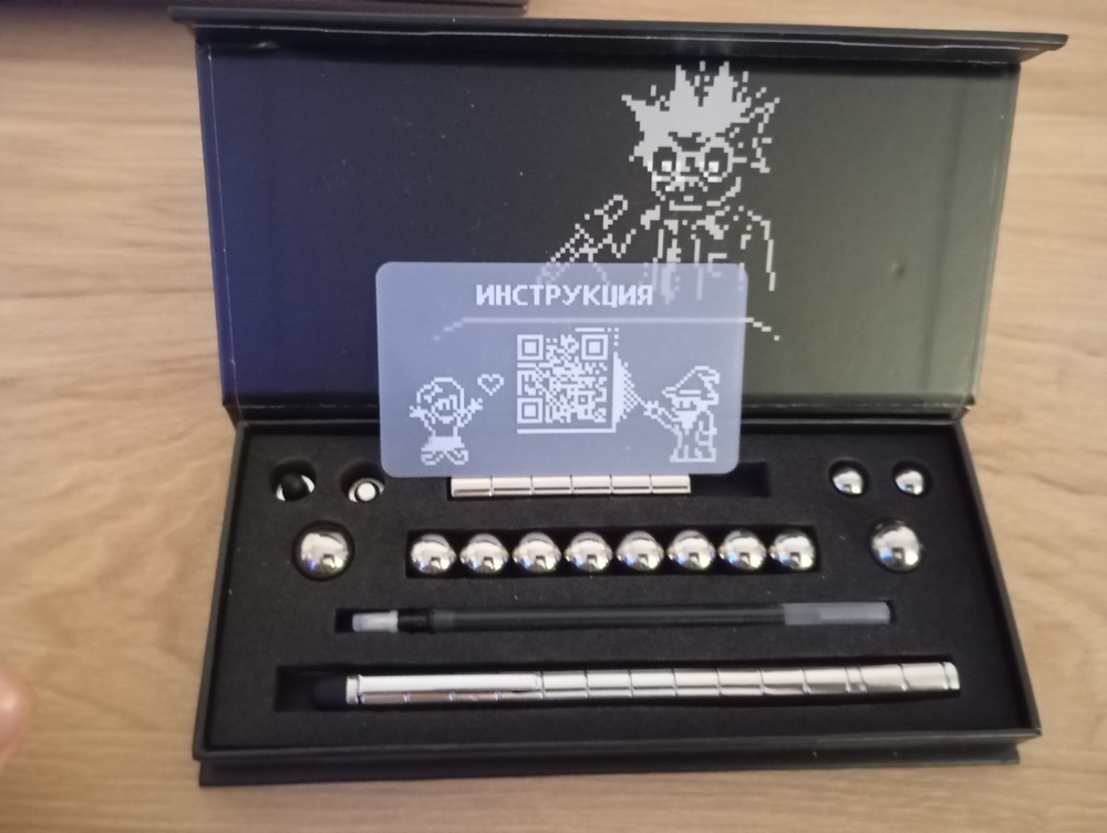 GeekStick Ручка Гелевая, толщина линии: 0.5 мм, цвет: Черный, 1 шт ...