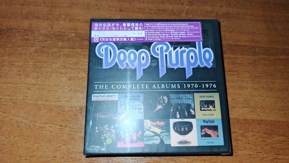 Deep Purple Complete Album 1970-1976 10CD,Темно-фиолетовый Полный ...