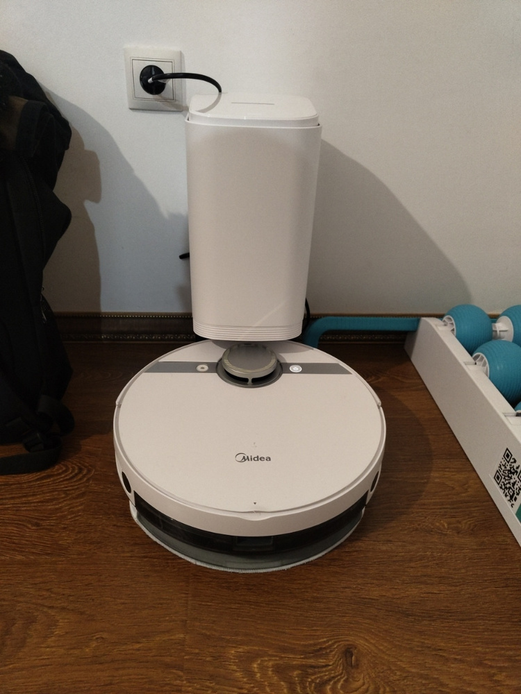 Робот-пылесос с Wi-Fi Midea VCR M7, RU версия, LiDAR, сухая и влажная ...
