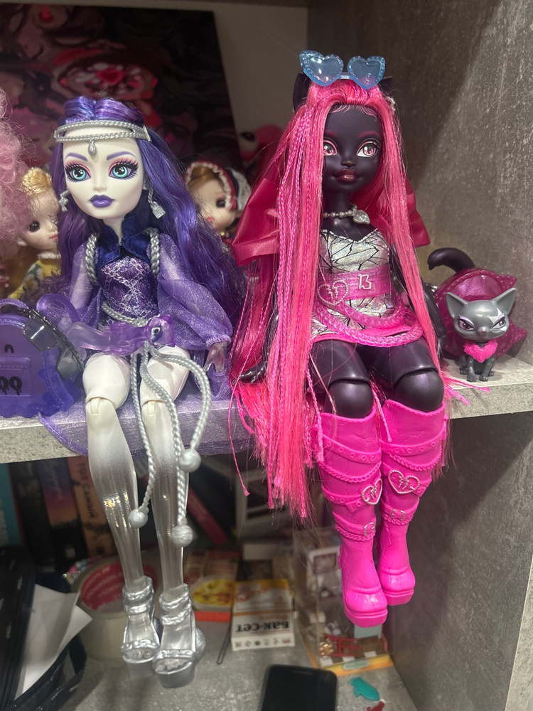 Кукла Monster High Reel Drama Doll, Cleo De Nile Black and White ...