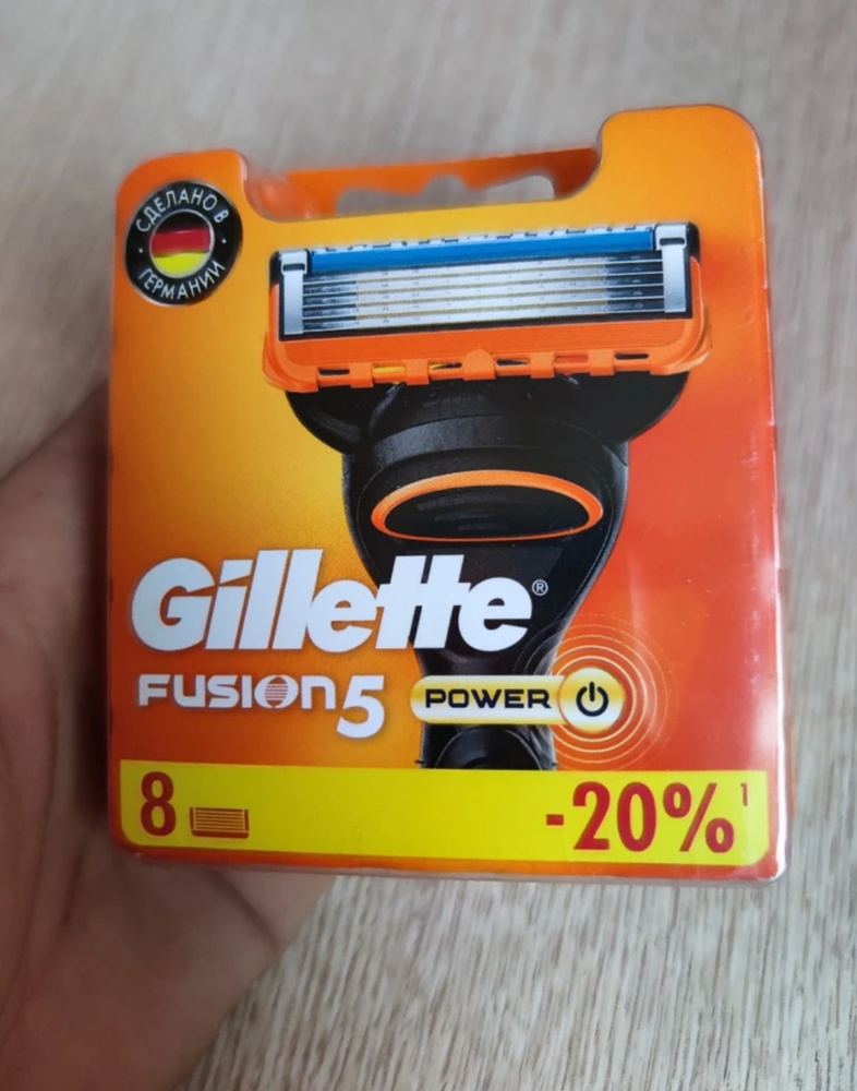 Лезвия для бритвы Gillette Fusion 5, кассеты для бритья мужские джилет ...