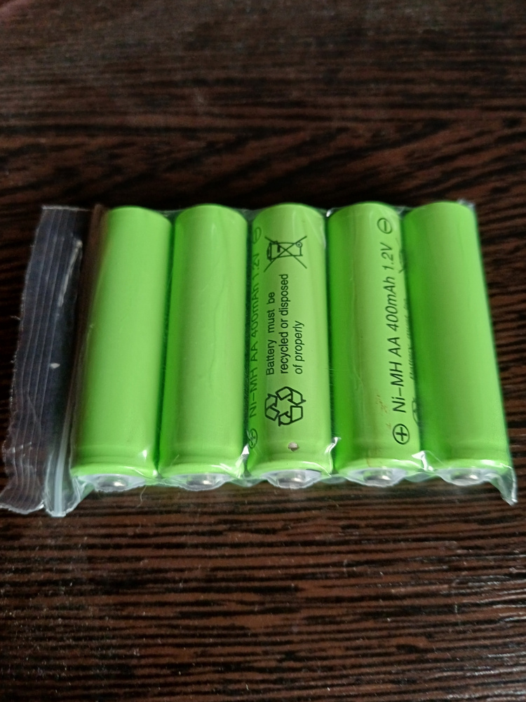 26 отзыв на 4 NiMH аккумулятора AA (400 мАч/1.2В) ,ni-mh aa mah 1.2v ...