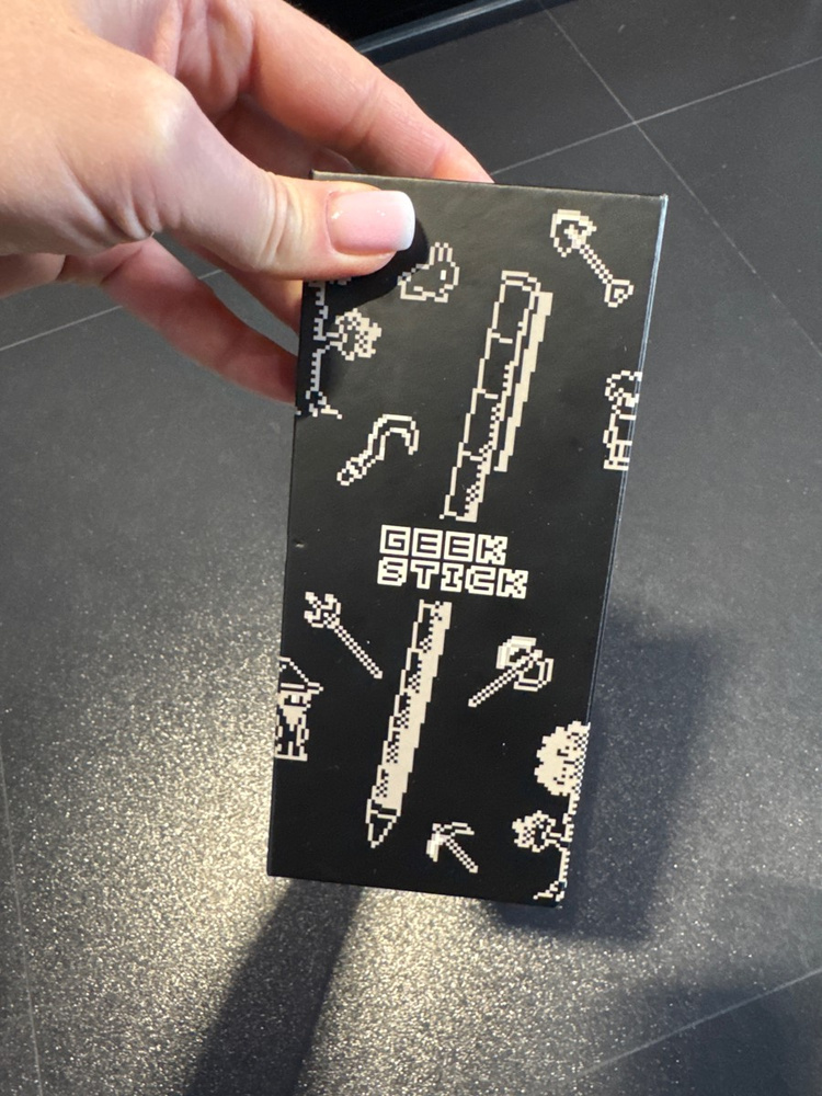 GeekStick Ручка Гелевая, толщина линии: 0.5 мм, цвет: Черный, 1 шт ...