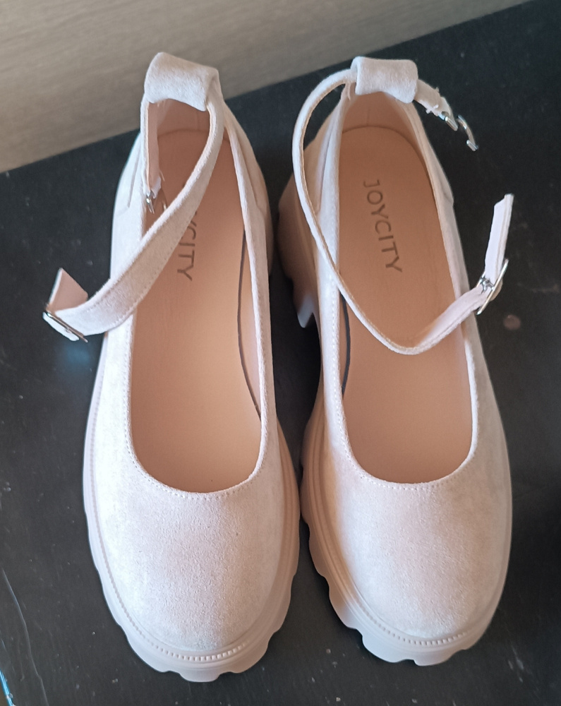 Туфли Женский JOYCITY Искусственная кожа, размер 40 Платформа F Мэри Джейн Россия Пряжка ...