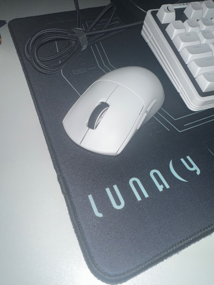 Игровая мышь беспроводная Lunacy беспроводная Another One , белый купить c доставкой на OZON по ...