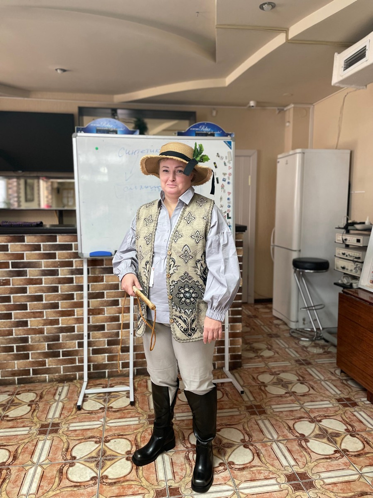 Жилет Женский SAFI&AMI Collection серый Трикотаж, размер 48 Карманы прямой трикотажный Пуговицы ...