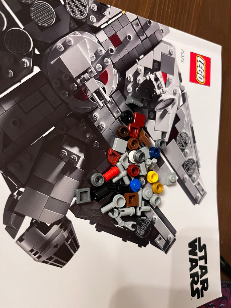 LEGO The Star Wars series 75375 Мини-Тысячелетний Сокол купить на OZON ...