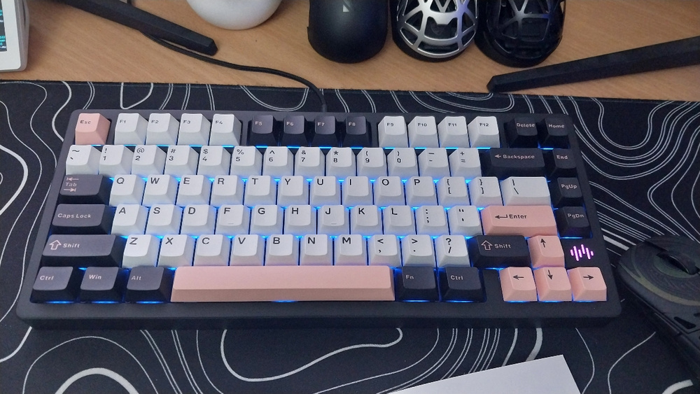 PMO Игровая клавиатура беспроводная pmo wave 75 Standard ,Bamboo Switch ...