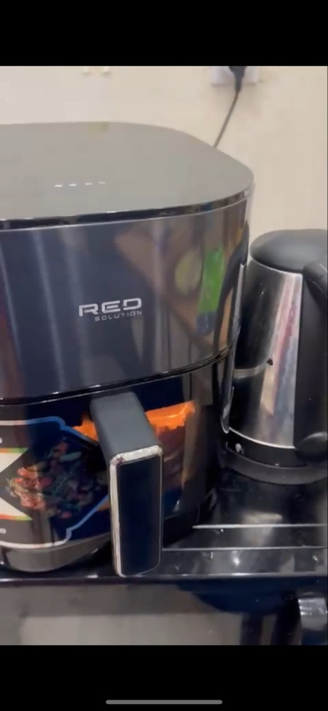 Аэрогриль электрический 3 в 1 RED SOLUTION COLORSENSE W260, аэрофритюрница 6 литров, 2 тэна ...