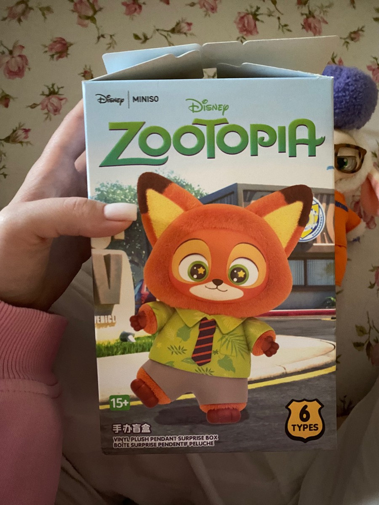 Плюшевая фигурка MINISO Disney Зверополис, коробка-сюрприз купить на ...
