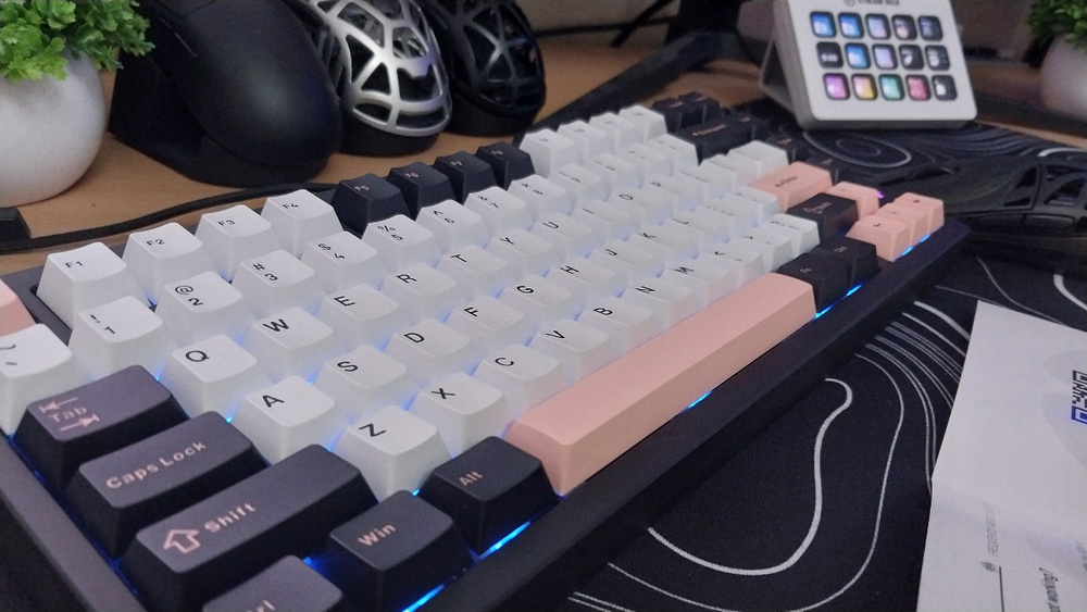 PMO Игровая клавиатура беспроводная pmo wave 75 Standard ,Bamboo Switch ...