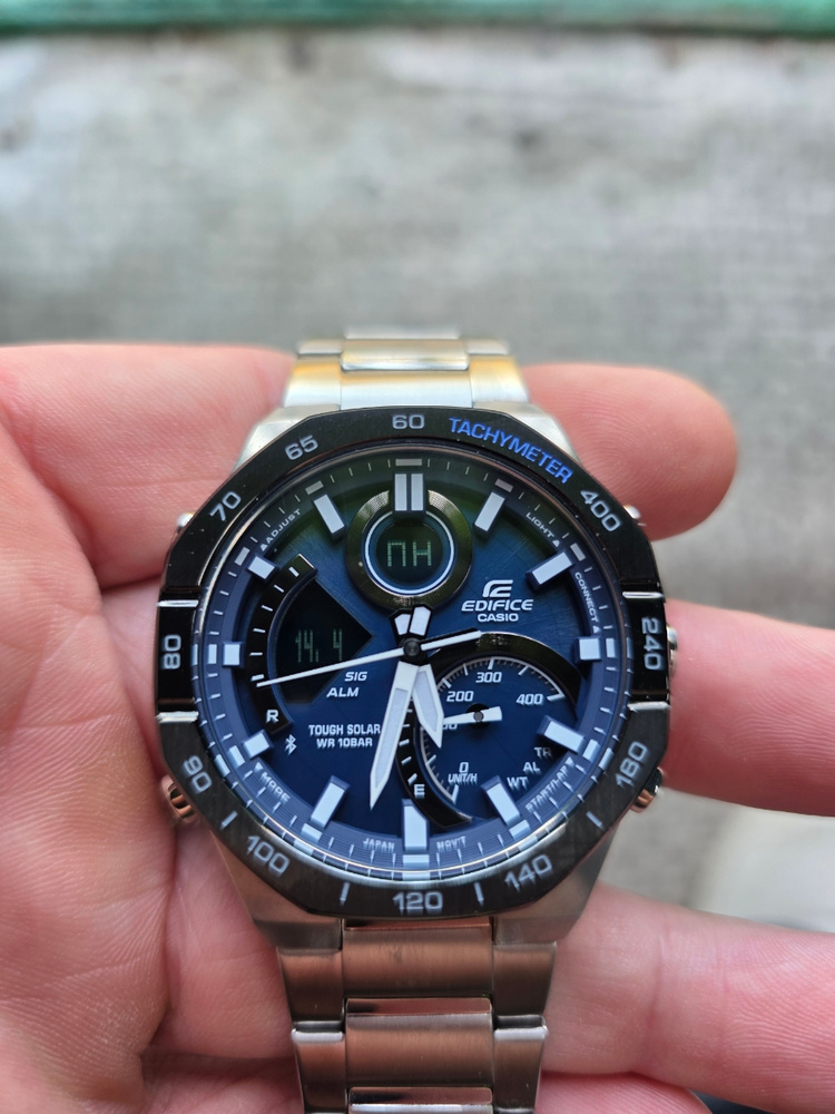 Мужские наручные часы Casio ECB-950MP-1A купить на OZON по низкой цене (2058381968)