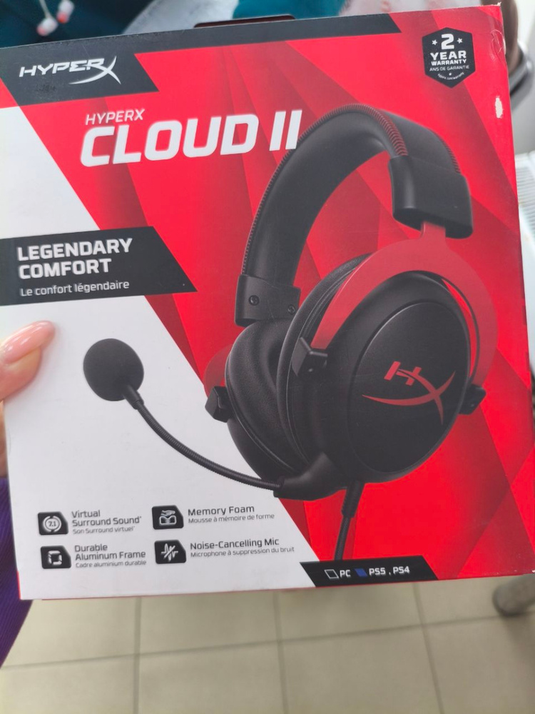 Наушники Вкладыши HyperX cloud2 Проводное 60 cloud II купить c доставкой на OZON по низкой цене ...