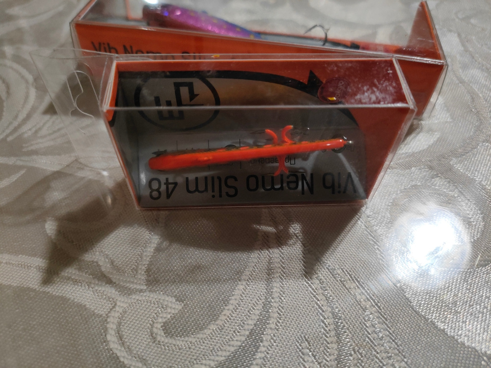 Воблер Виб (Vib) Ecopro Nemo Slim, 4 г купить c доставкой на OZON по ...