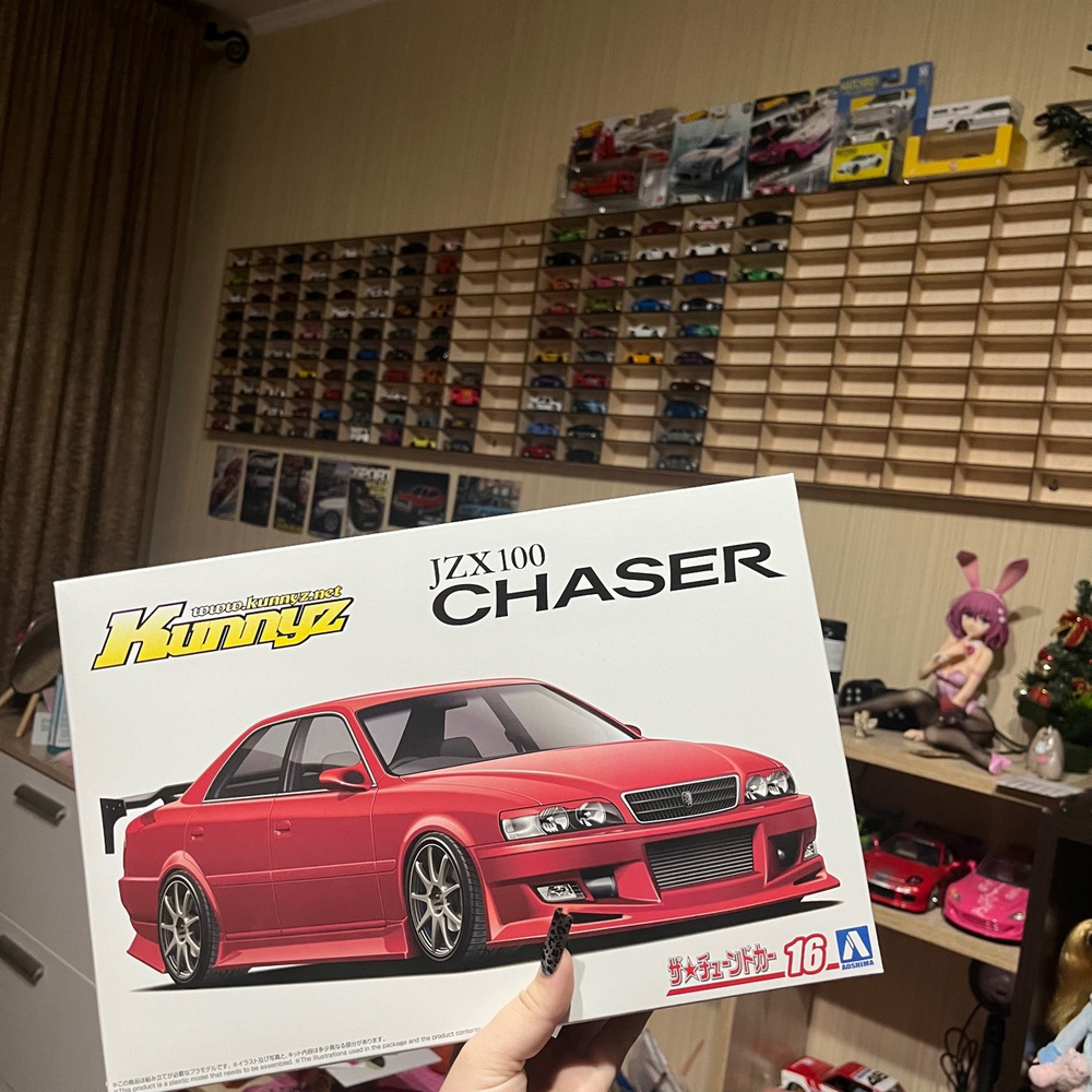 Сборная модель Машинка Aoshima-06146 1/24 Toyota JZX90 Mark II Grande ...