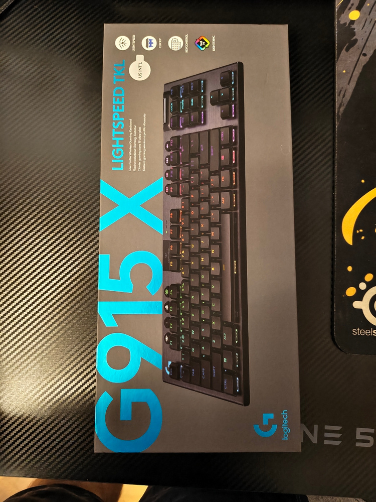 Logitech G G915 X LIGHTSPEED TKL Blue switch Беспроводная механическая ...