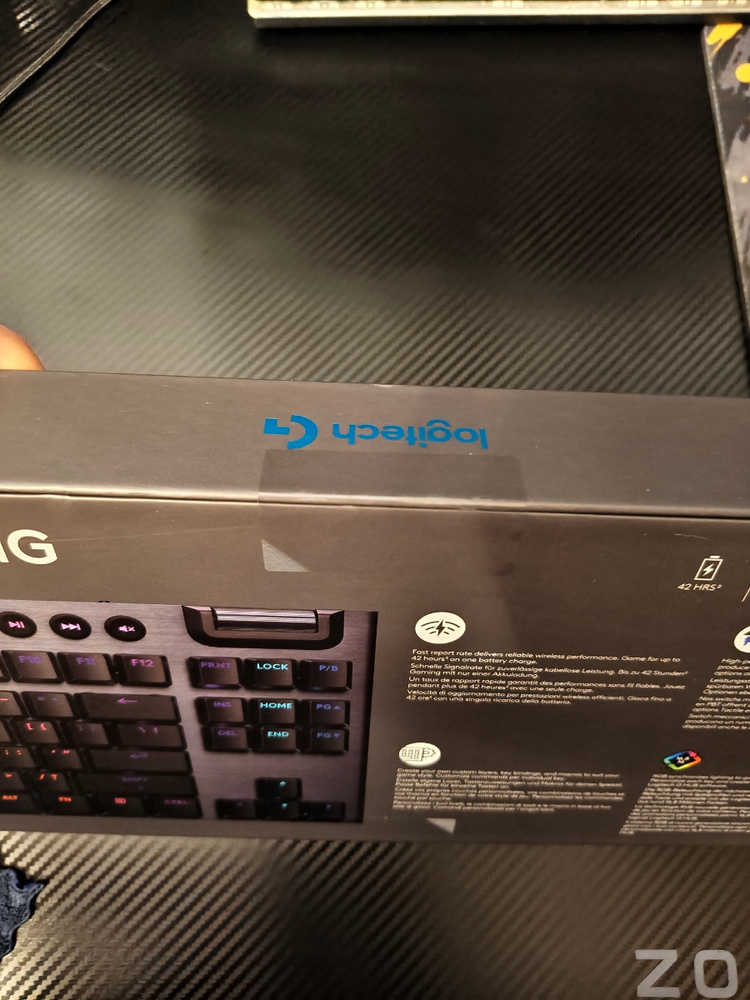 Logitech G G915 X LIGHTSPEED TKL Blue switch Беспроводная механическая ...